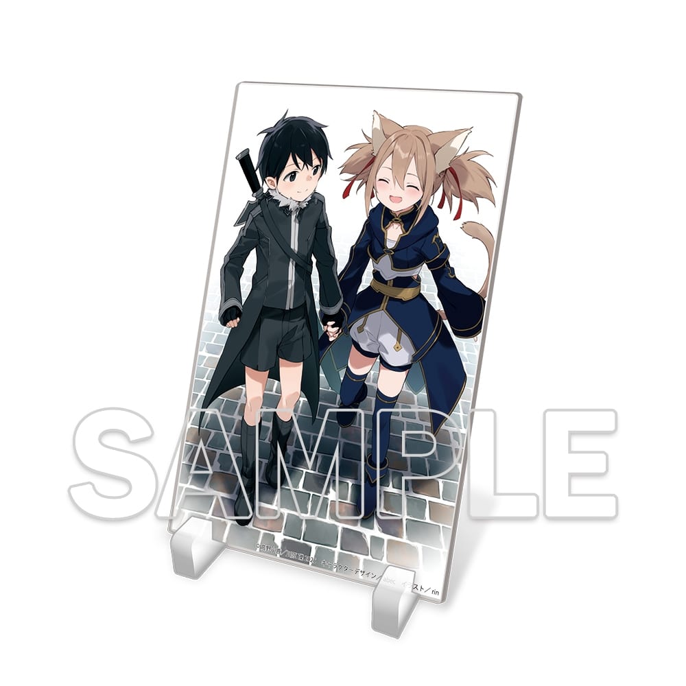 『ソードアート・オンライン IF』アクリルプレート Ver.高野小鹿×rin – Anime Store JP（アニメストア.JP）