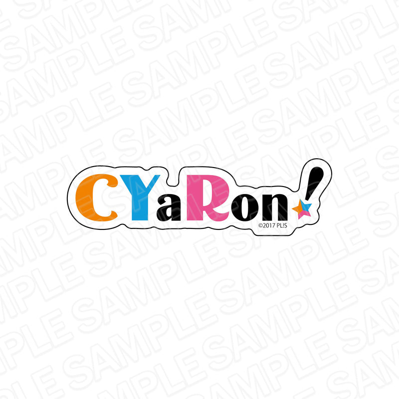 『ラブライブ！サンシャイン!!』 ダイカットステッカー CYaRon！ – Anime Store JP