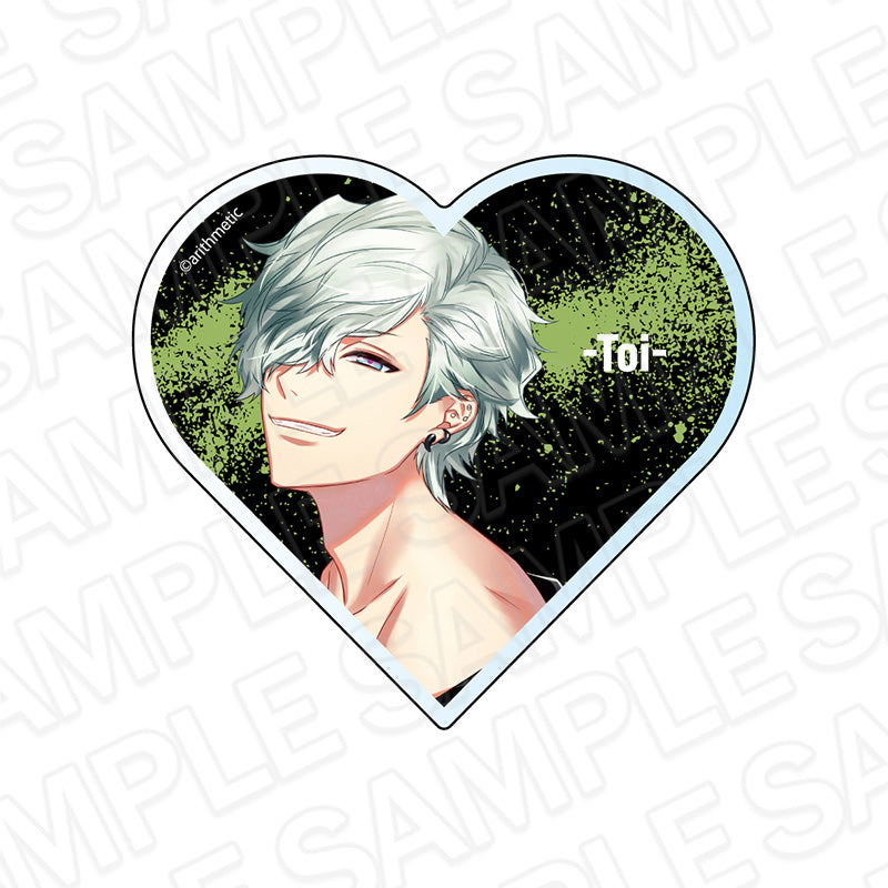 『DYNAMIC CHORD』ハート型アクリルブロック Toi – Anime Store JP（アニメストア.JP）