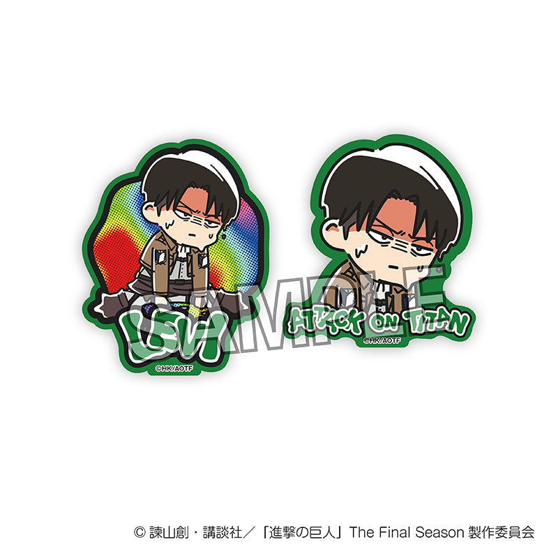 『進撃の巨人』ATSUIステッカーセット リヴァイ – Anime Store JP（アニメストア.JP）
