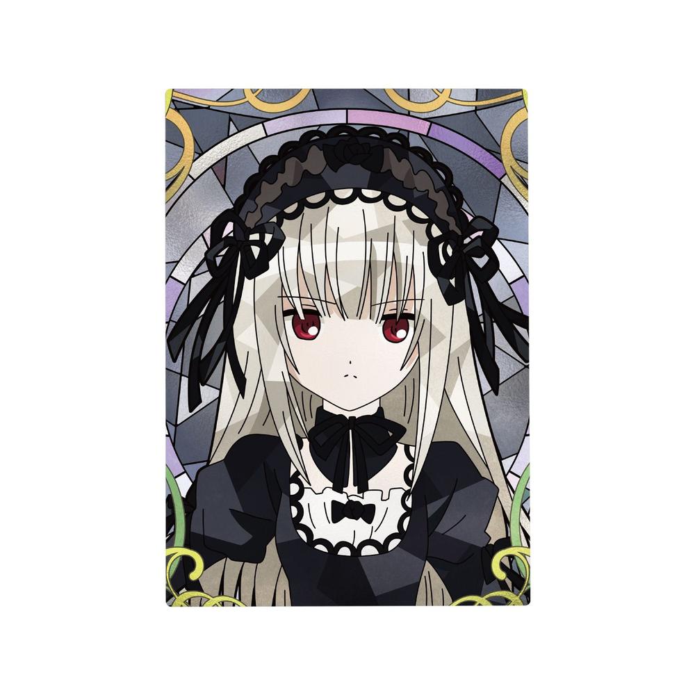 『ローゼンメイデン』水銀燈 Aure Glass B6メタルアートパネル - Anime Store.JP