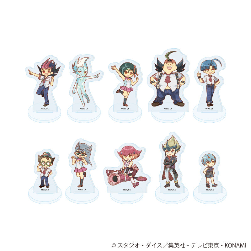 《游戏王ZEXAL》亚克力迷你立牌07/全套（共10种）（复古艺术插画） - Anime Store.JP