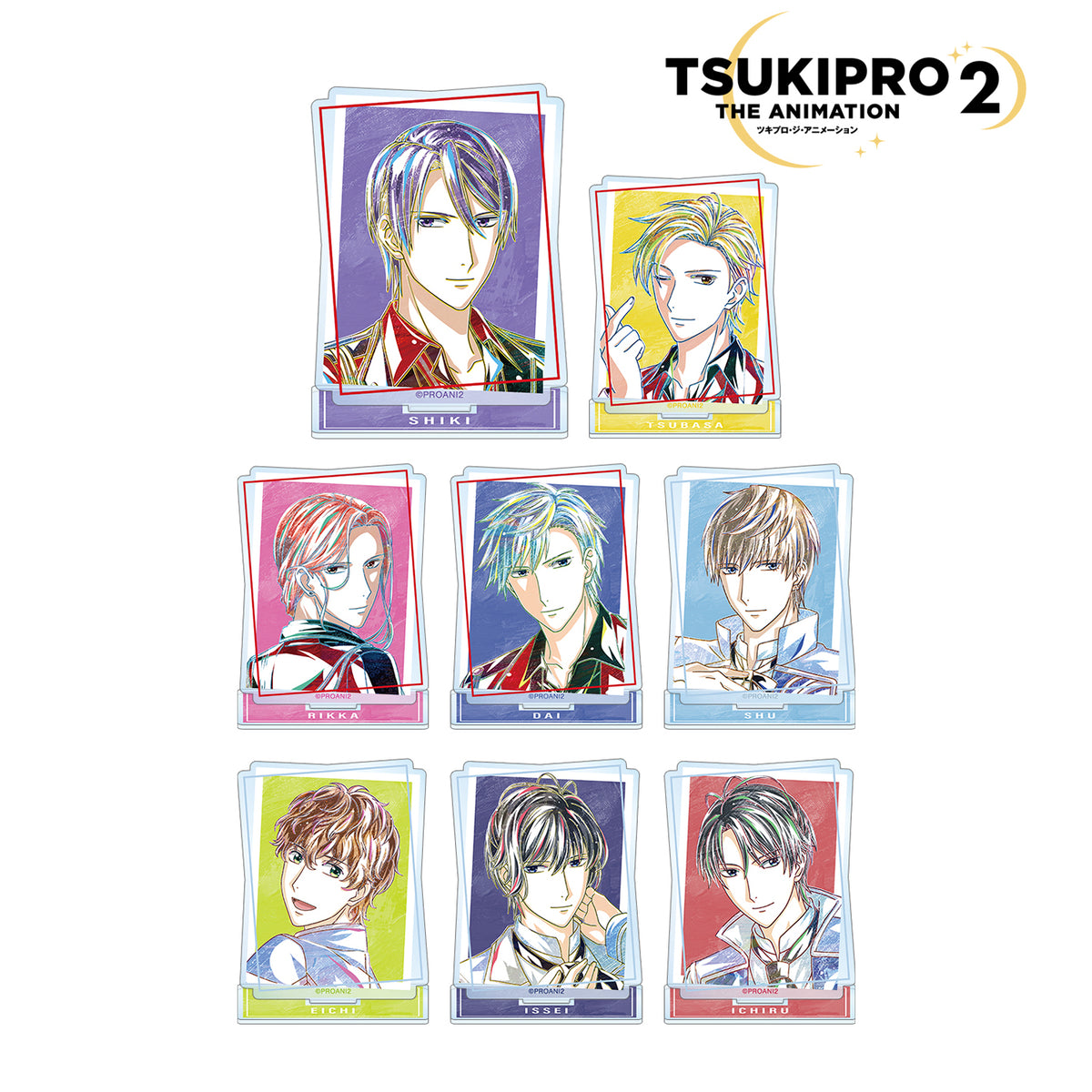 『TSUKIPRO THE ANIMATION 2』トレーディング Ani-Art アクリルスタンド ver.SolidS&QUELL BO ...