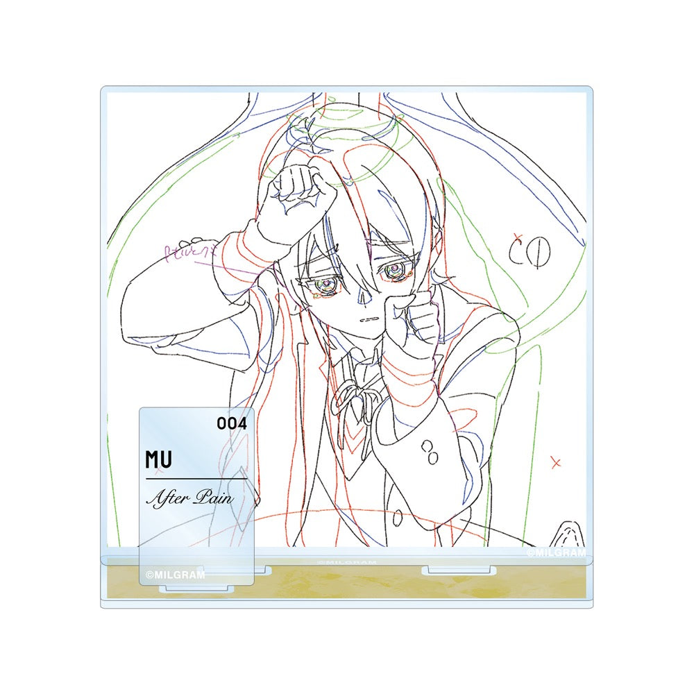 『MILGRAM -ミルグラム-』原画パーツ付きBIGアクリルスタンド ムウ 『アフターペイン』 – Anime Store JP