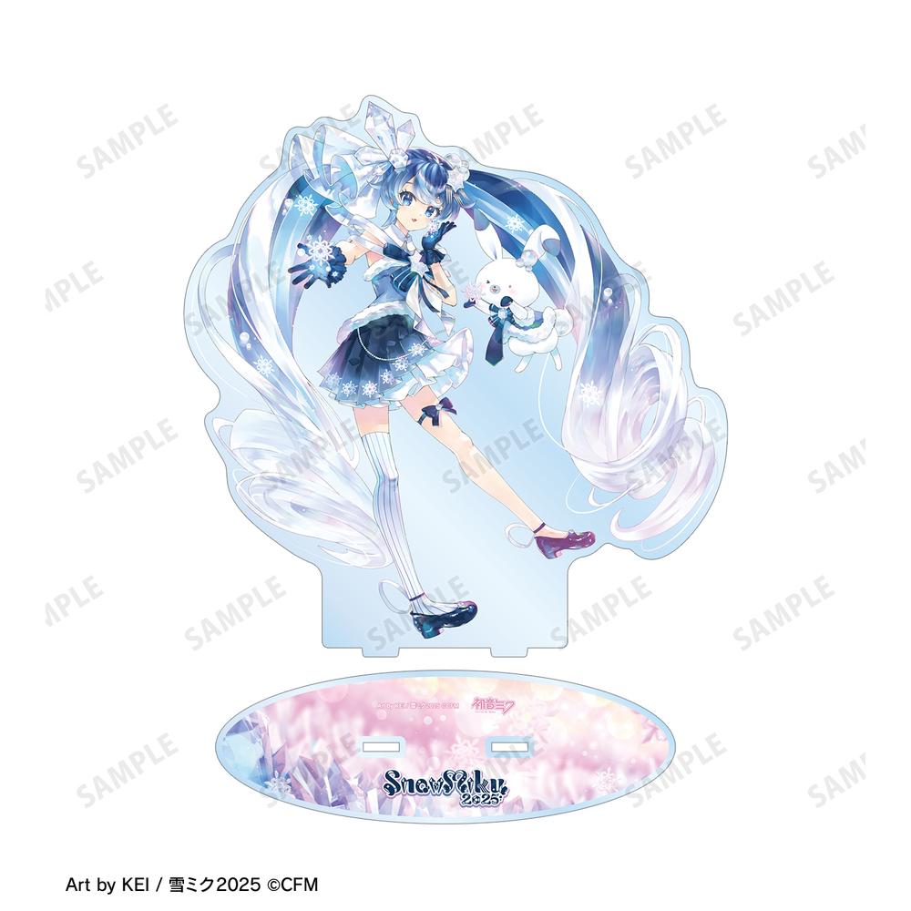 『初音ミク SNOW MIKU 2025』SNOW MIKU 2025 雪ミク Art by KEI 特大アクリルスタンド – Anime ...