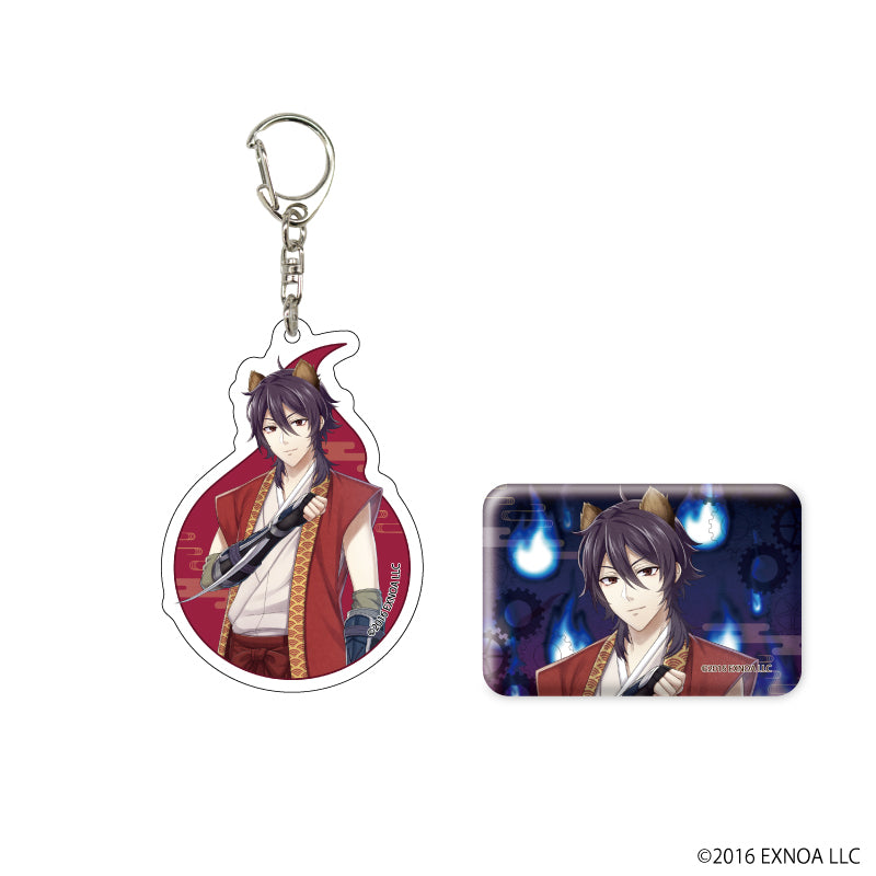 『文豪とアルケミスト』アクリルキーホルダー＆スクエア缶バッジセット17/小林多喜二 百鬼夜行Ver.(公式イラスト) – Anime ...