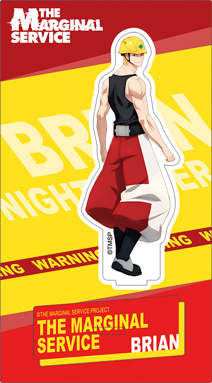 『THE MARGINAL SERVICE』アクリルスタンド ブライアン・ナイトレイダー – Anime Store JP