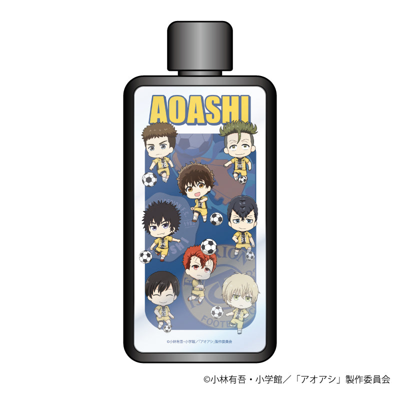 『アオアシ』フレームスクエアボトル 01 散りばめデザイン(ミニキャラ) – Anime Store JP
